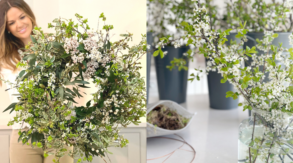 Creating a DIY foraged spring wreath: a step-by-step guide – The ...